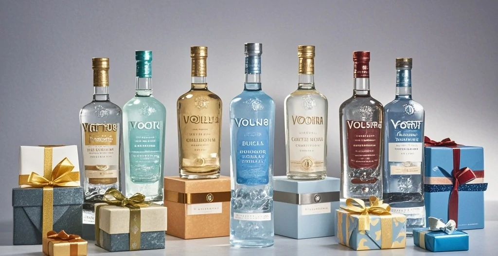 Vodka Bottles for Gifting | Clear Glass Bottles