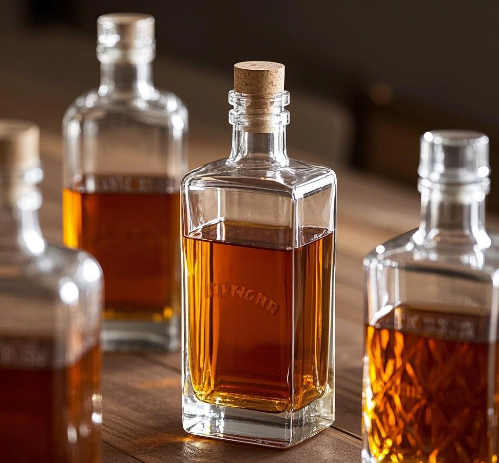 Custom vs. Stock Liquor Bottle Designs | HIKING GLASS