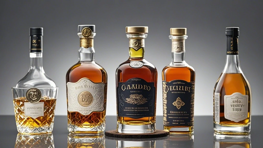 Glass Bottle 700ml | Clear Glass Bottles | Whiskey Bottle Design