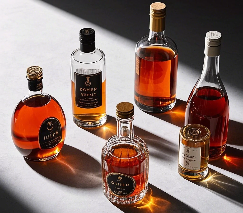 Unique Shape Liquor Bottles | HIKING GLASS