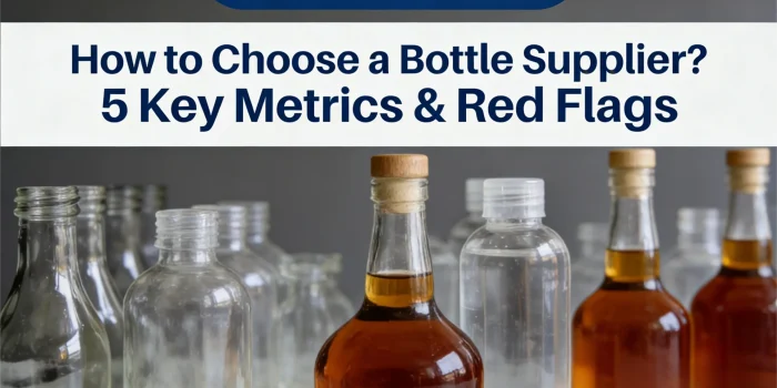 How to Choose a Bottle Supplier? 5 Key Metrics & Red Flags